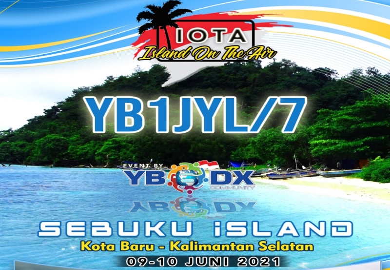YB1JYL/7 dalam Beaches On The Air dan Island On The Air | YC2TFB