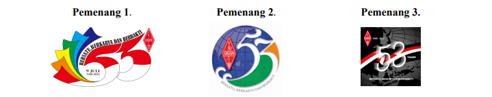 Logo HUT Ke-53 ORARI Inilah Pemenangnya | YC2TFB